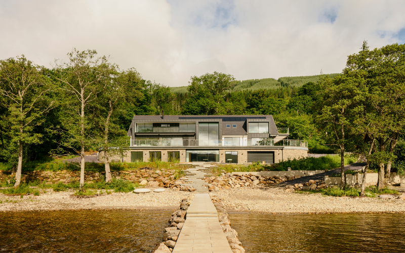 Perthshire Quays | Contemporary House in Scotland | IQ Glass