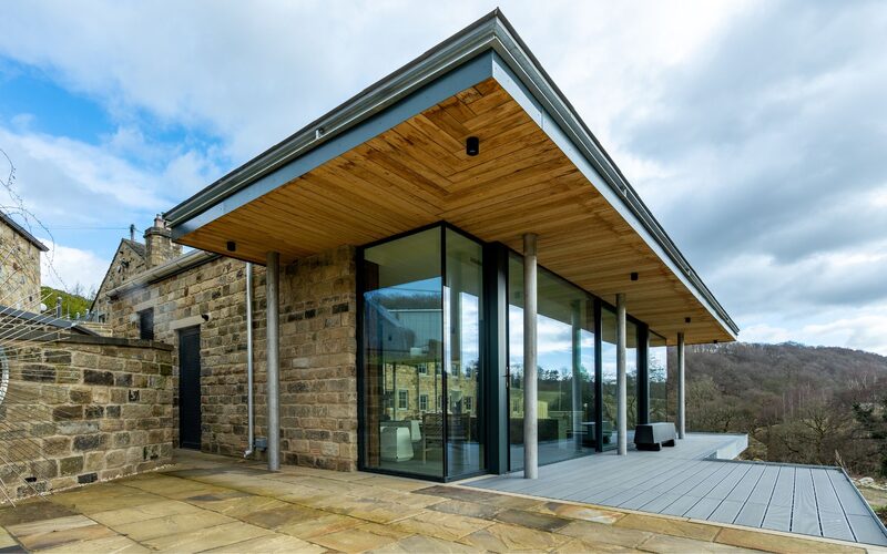 modern glazed pool extension | IQ Glass