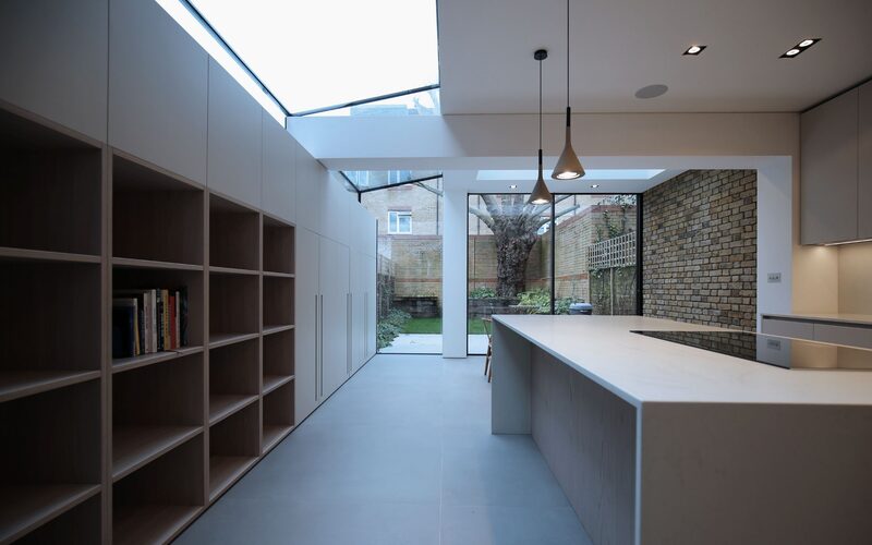 Contemporary rear extension to terraced home | IQ Glass