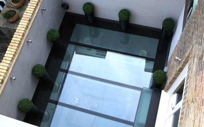 Gloucester Place Walk On Glass Floor | IQ Glass