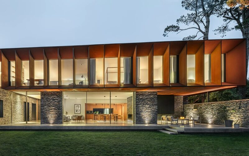 Coastal Sliding Glass Doors in Wales | Porthmadog House | IQ Glass